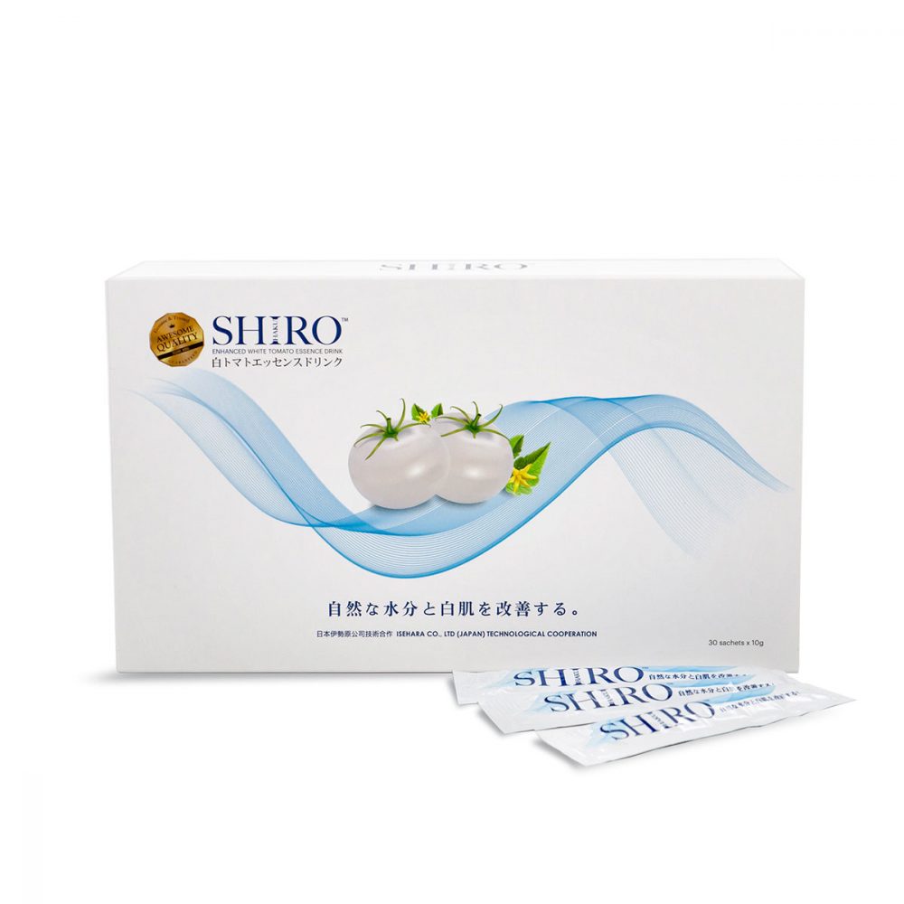 SHIRO ENHANCED WHITE TOMATO ESSENCE DRINK (30 sachets) – Bianco Labo